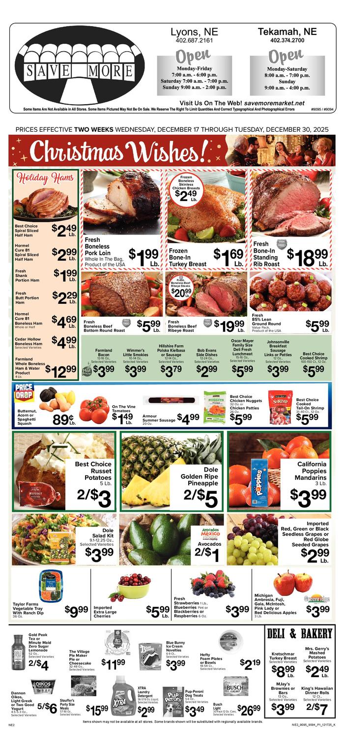 Save More Market | Ad Specials